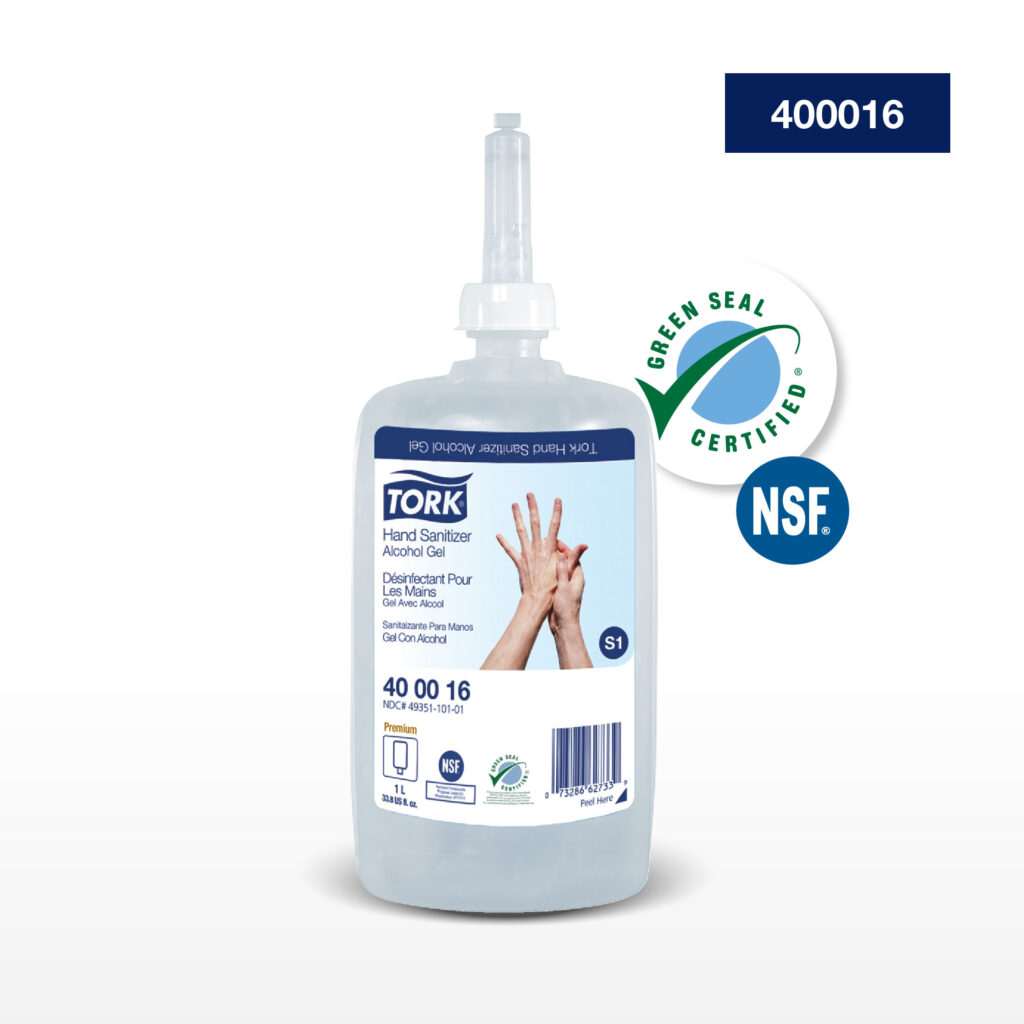 TORK Premium Gel Antibacterial (70% alcohol en gel). – Legna